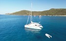 MODX 70 - A 100% electric catamaran featuring a twin rig and wide sails ...