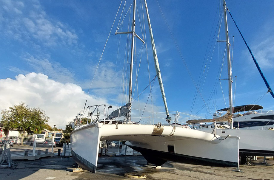 Catamarans for sale LEROUGE AZULI (BARGAIN AT 120000€) soubise/Azuli ...