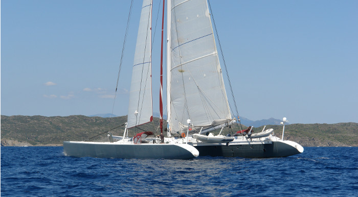 Catamarans for sale 110ft OCEAN PEARL MULTIPLAST/Maxi Catamaran ...
